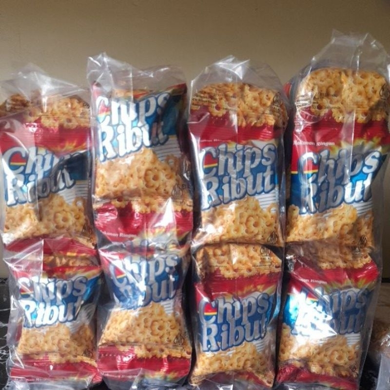 Jual Snack Chips Ribut (isi 20) | Shopee Indonesia