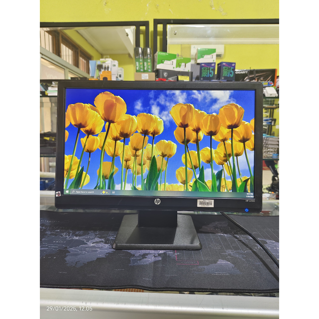 Jual Monitor 19 inch led wide HP | Shopee Indonesia