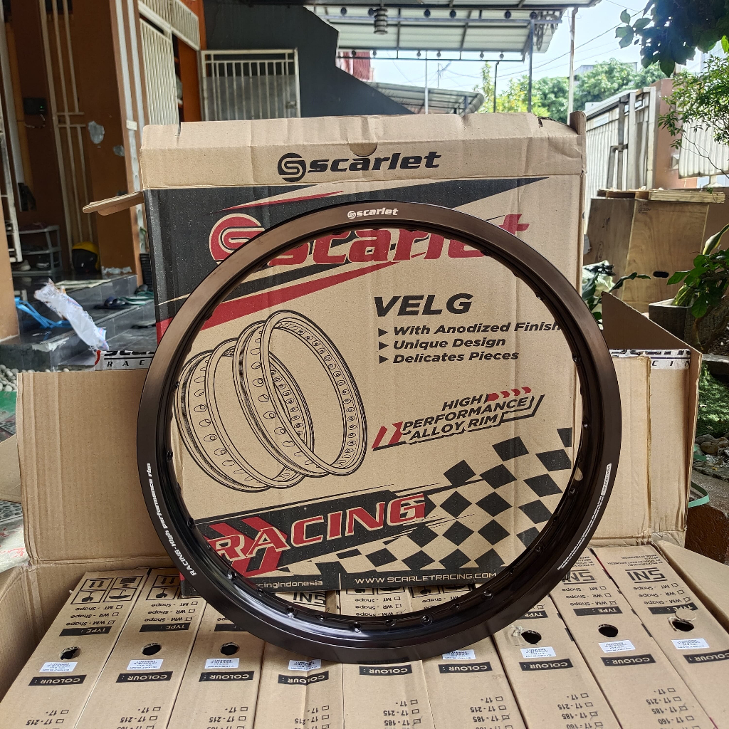 Jual VELG SCARLET type WM SHAPE ring 17 & 14 (36 HOLE) | Shopee Indonesia