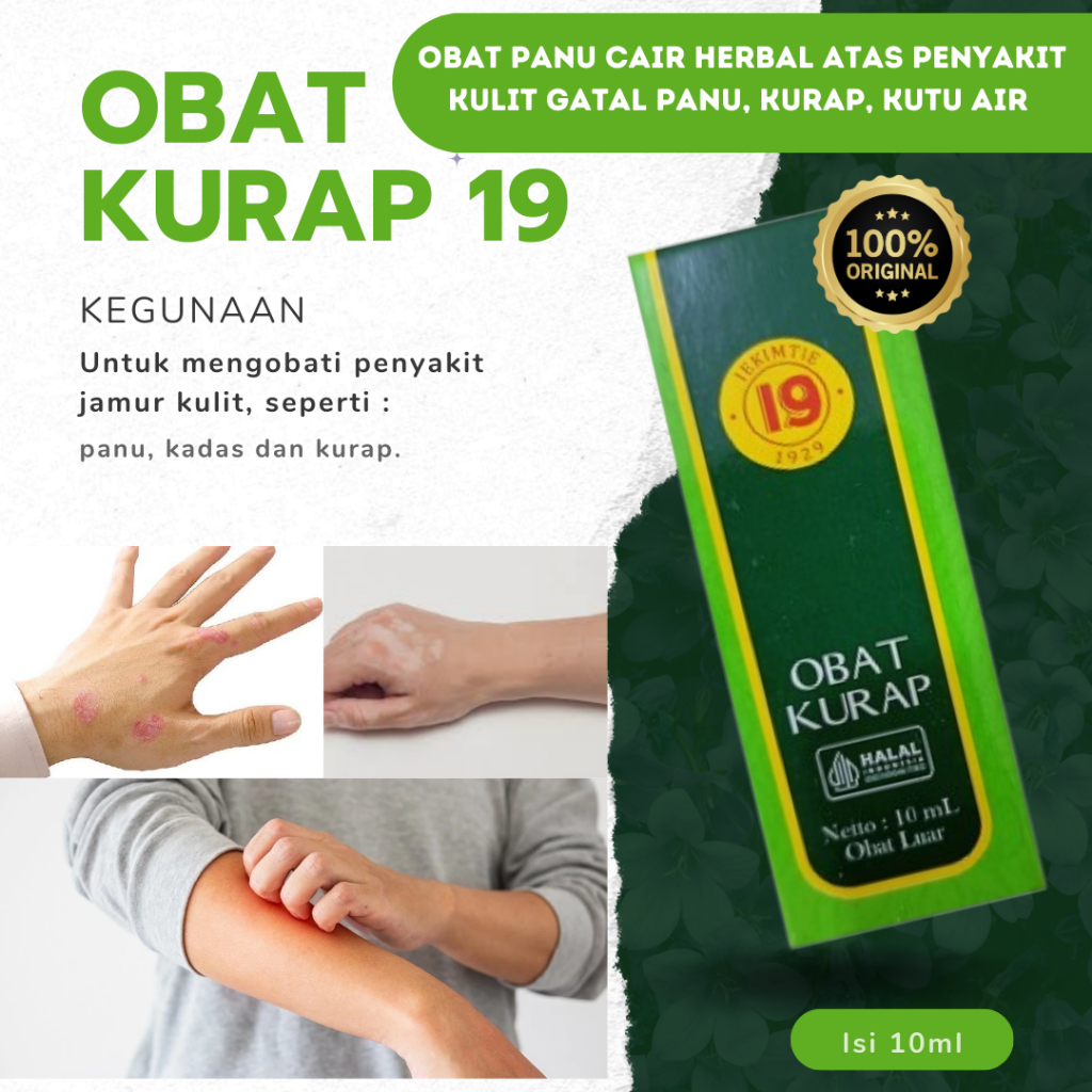 Jual Obat Panu Cair Herbal Atas Penyakit Kulit Gatal Panu, Kurap, Kutu ...
