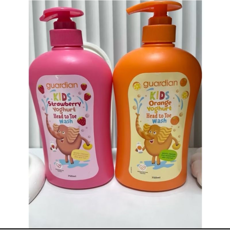 Jual Guardian sabun mandi anak Guardian Kids Stawberry / orange Yoghurt ...