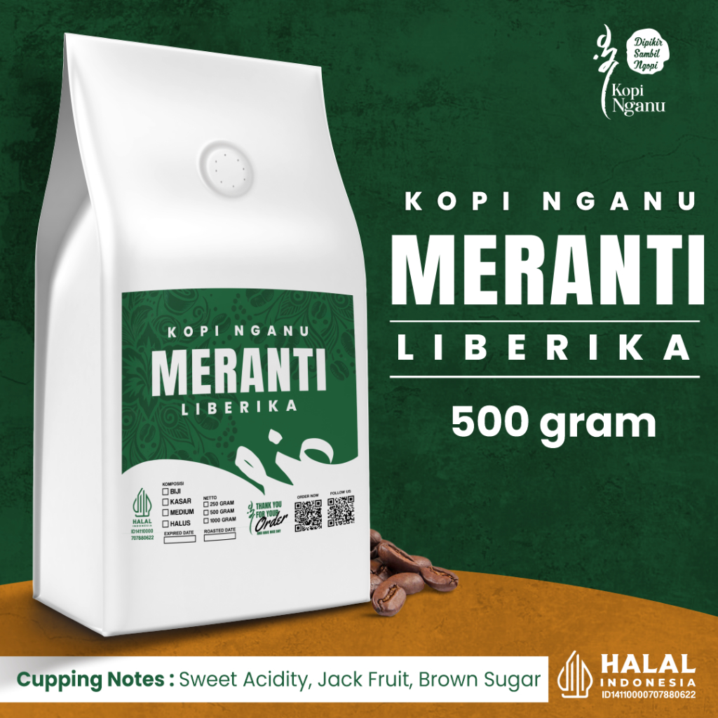Jual Kopi Liberika Meranti Riau 500 Gram Aroma Nangka & Jackfruit Fresh ...