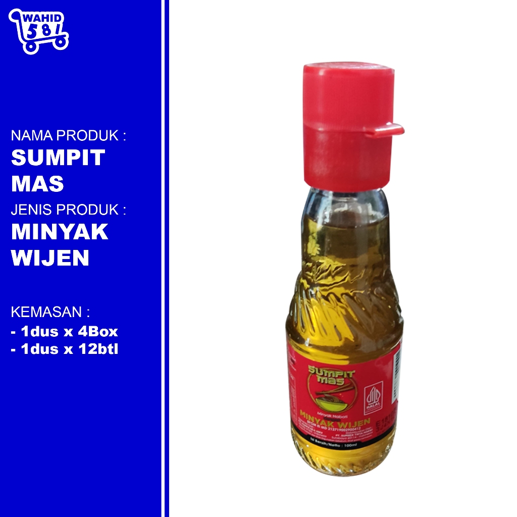 Jual Sumpit Mas / STH Minyak Wijen Nabati / 100ml / 1pcs | Shopee Indonesia