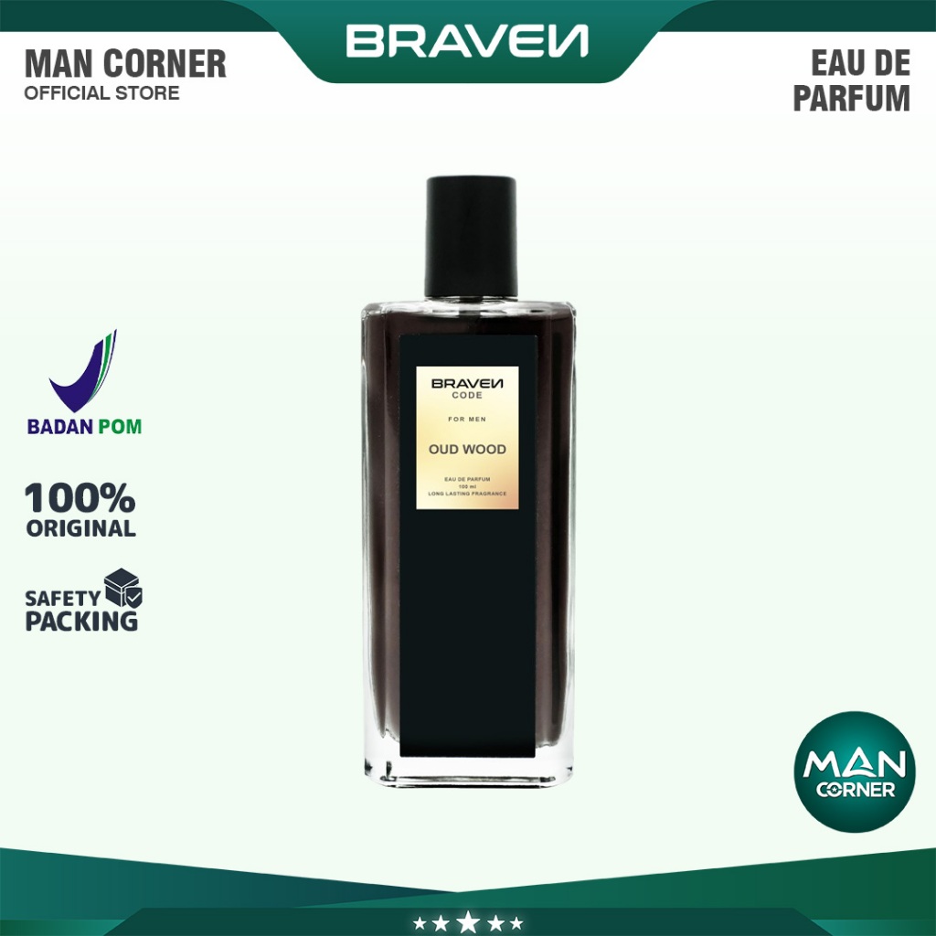 Jual Braven Code Eau De Parfum Oud Wood 100ml - Parfum Pria | Man ...