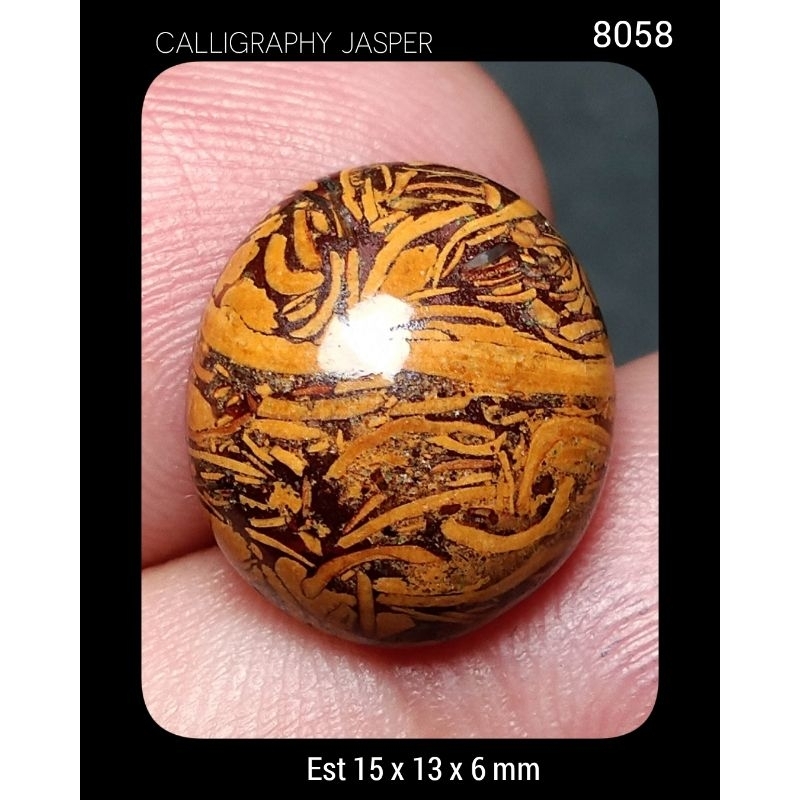 Jual 8058 Batu Calligraphy Jasper | Shopee Indonesia