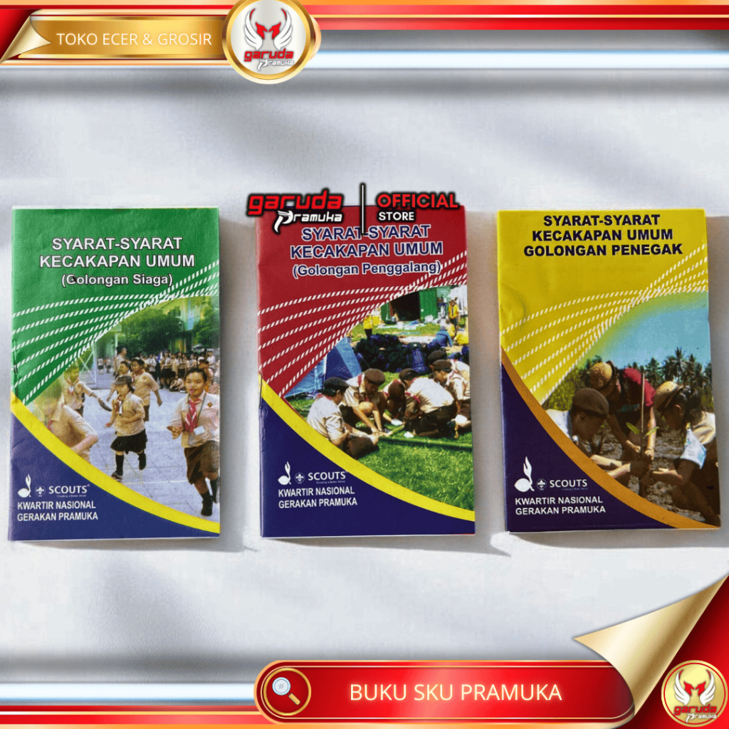 Jual Buku sku pramuka siaga penggalang penegak | buku syarat kecakapan ...