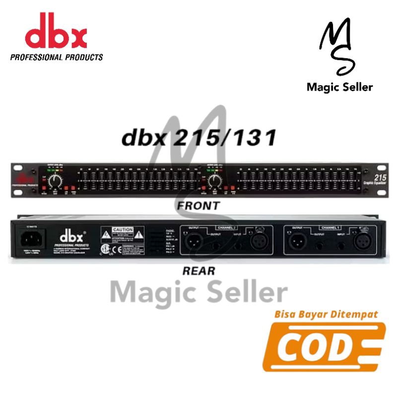 Jual Equalizer dbx 215 / dbx215 | Shopee Indonesia