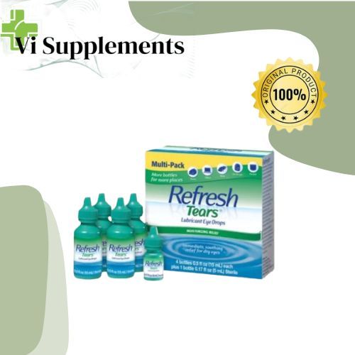 Jual VI SUPPLEMENTS - Refresh tears lubricant eye drops kotak isi 4 ...