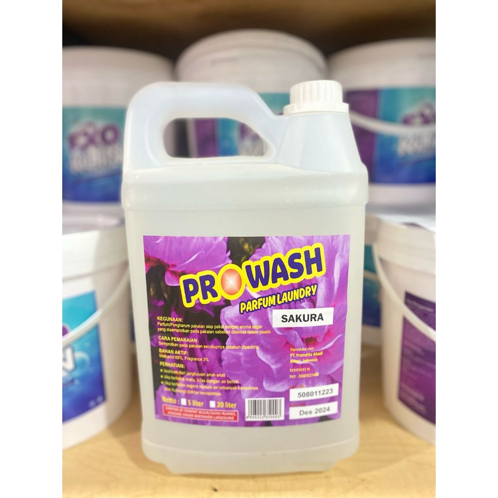 Jual PARFUME LAUNDRY PROWASH 5 LITER | Shopee Indonesia