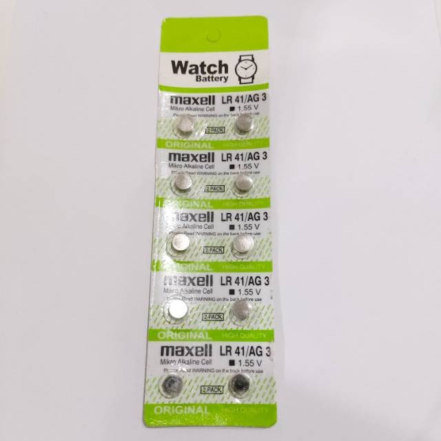 Jual Baterai LR41 / AG 3 Original per pcs | Shopee Indonesia