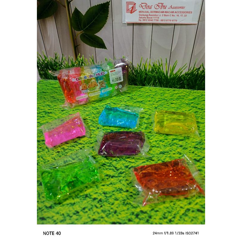 Jual CRYSTAL MUD ISI 6 PIS | Shopee Indonesia