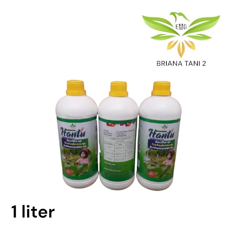 Jual Trichoderma 1Liter Pupuk Cair + Fungisida Hayati Hantu Bacillus sp ...