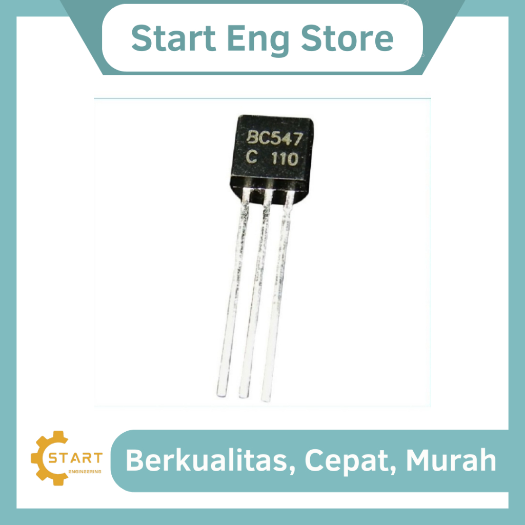 Jual BC547 TO-92 100MA NPN AMPLIFIER TRANSISTOR | Shopee Indonesia
