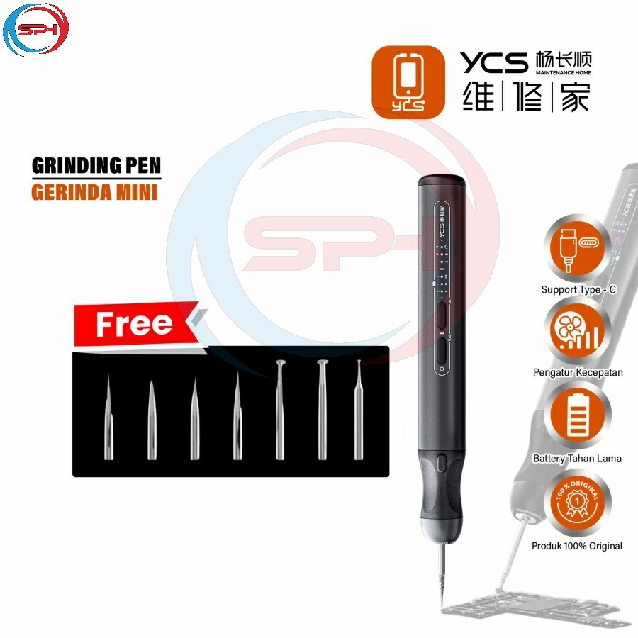 Jual YCS Gerinda alat ukir Smart electric sharpening pen Grafir Bor ...