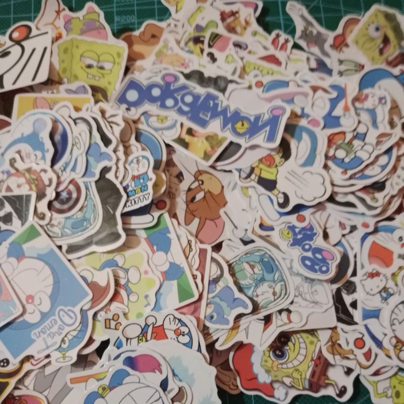 Jual STICKER lucu karakter random isi 20pcs | Shopee Indonesia
