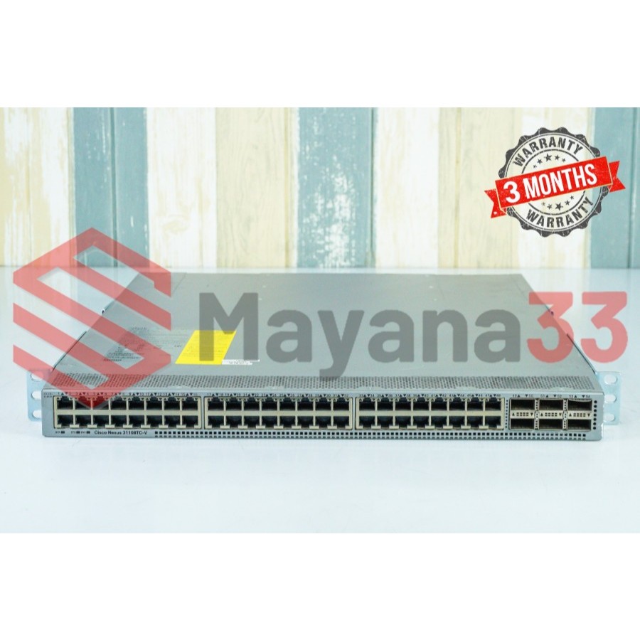 Jual Switch Cisco Nexus N3K-C31108TC-V Cisco Nexus 3000 Series 6 Port ...