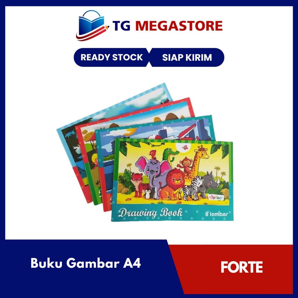 Jual Buku gambar FORTE uk. A4 isi 8 Lembar | Shopee Indonesia