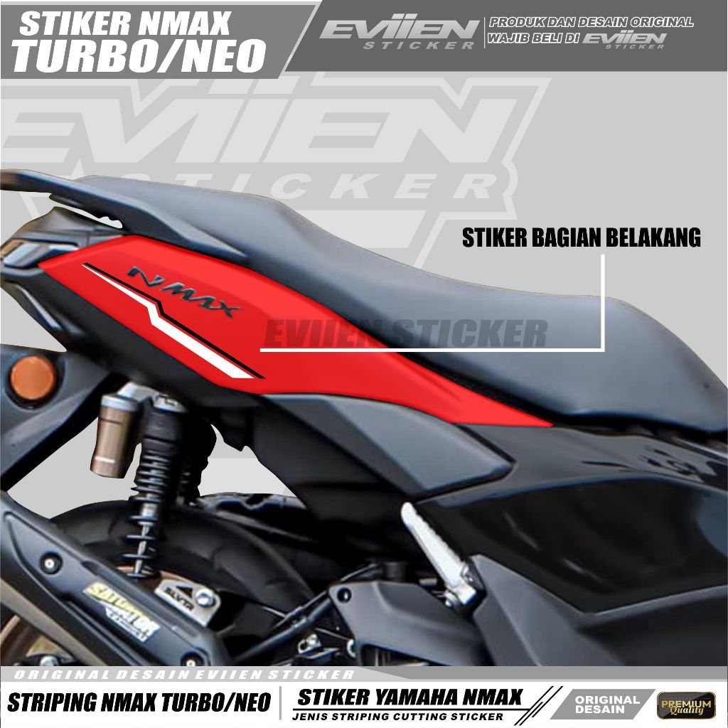 Jual STRIPING MOTOR ALL NEW YAMAHA NMAX STIKER NMAX TURBO/NEO/NEO S ...