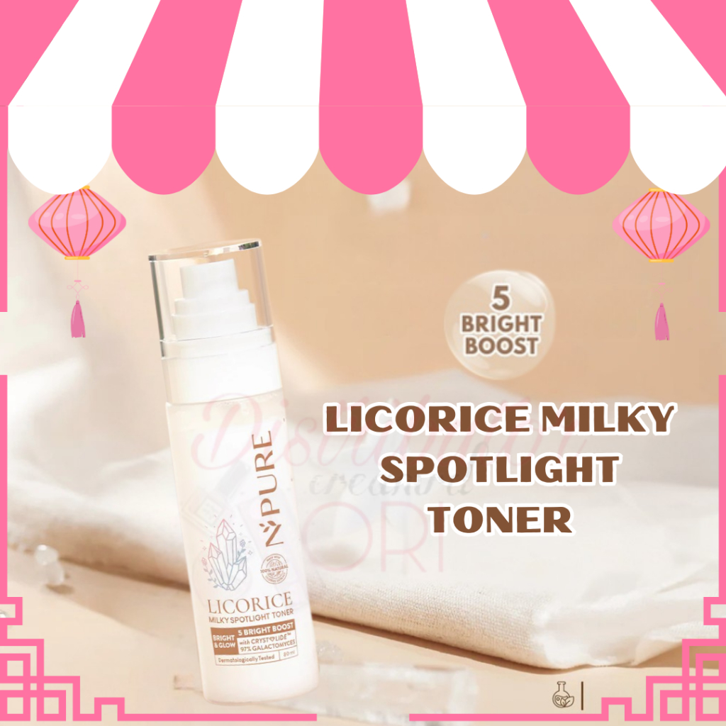 Jual NPURE LICORICE MILKY SPOTLIGHT TONER [NPURE LICORICE TONER ...
