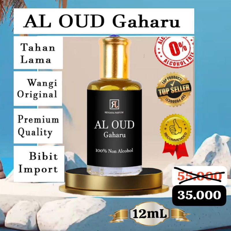 Jual Al Oud Gaharu Parfum 12mL | MINYAK WANGI AL OUD GAHARU ORIGINAL | Shopee Indonesia