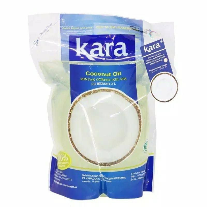 Jual KARA COCONUT OIL/Minyak Kelapa Kara 2L dan 1L | Shopee Indonesia
