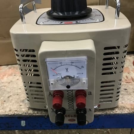 Jual Stabiliser Slide Regulator OKI 5000W 5KVA / Stavol OKI Transformer ...
