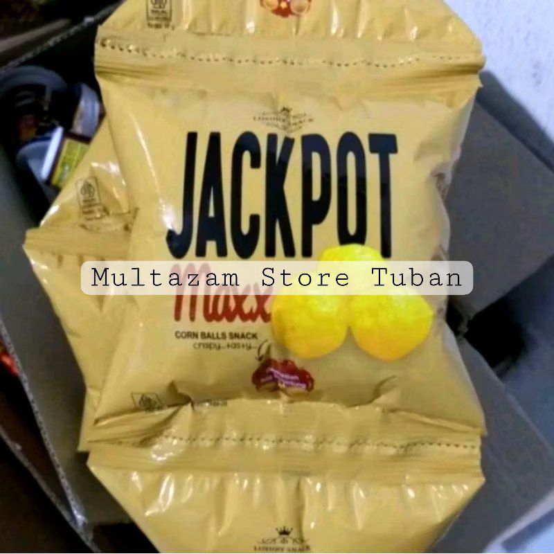 Jual (10 BUNGKUS) Snack Jackpot Rasa Keju Chiki Viral Berhadiah Uang ...