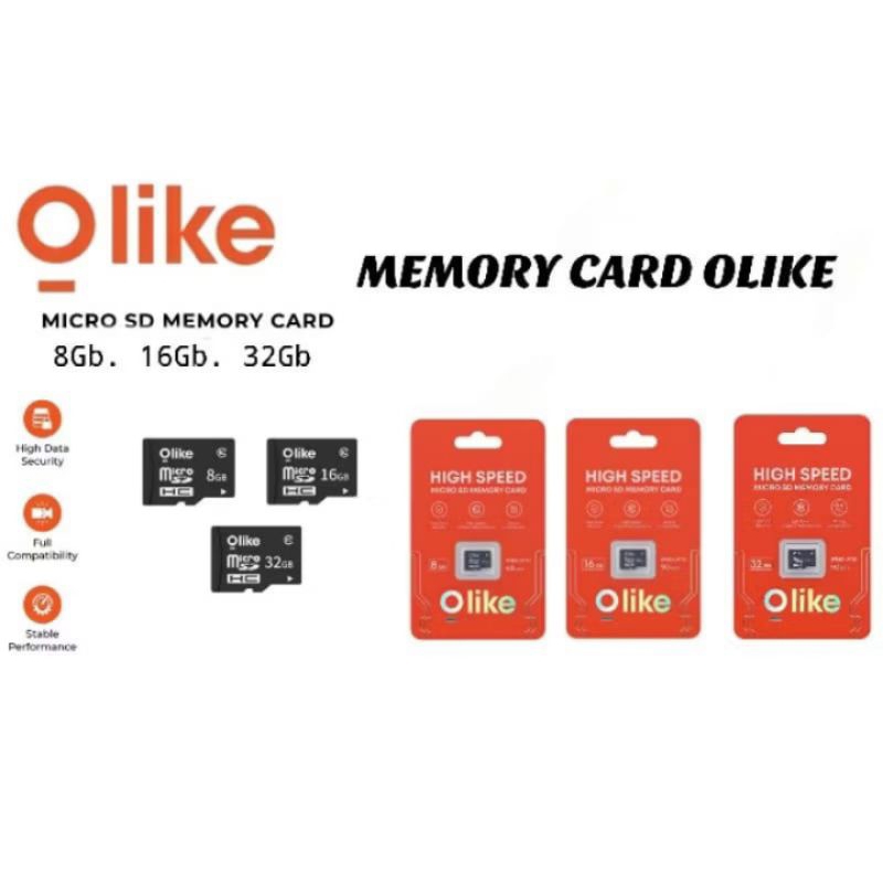 Jual Memory MMC Olike (Original 100%) (Garansi Life Time) | Shopee ...