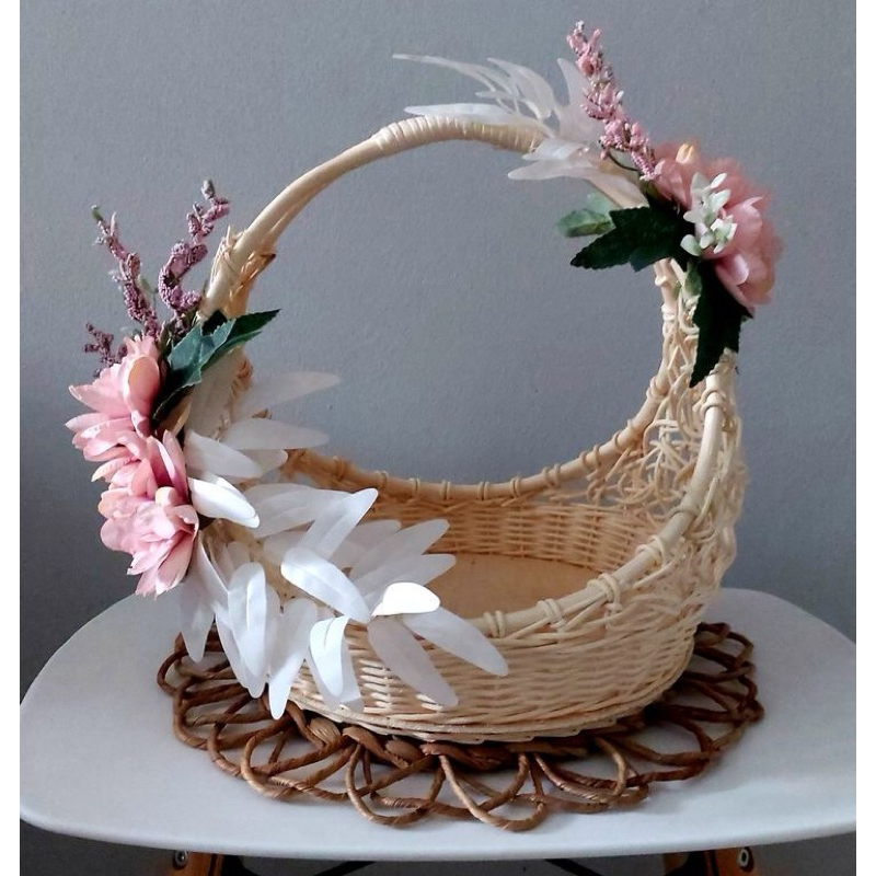 Jual PROMO !!! PAKET 2 PCS ROTAN ESTETIK Parsel Seserahan Dulang ...