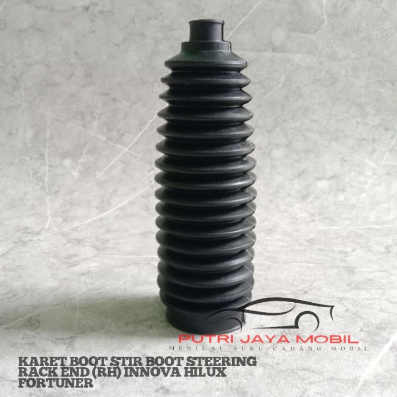 Jual KARET BOOT STIR - BOOT STEERING RACK INNOVA HILUX FORTUNER RH ...