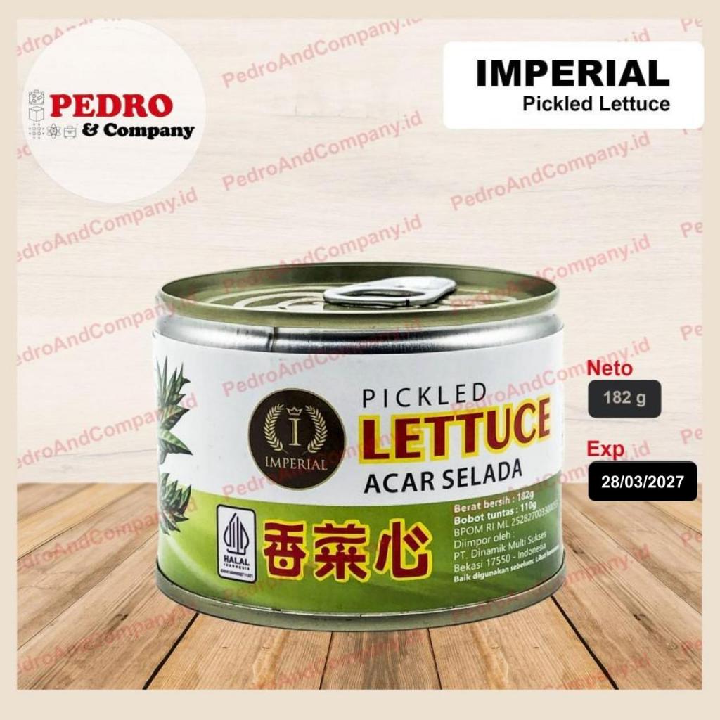 Jual Imperial Pickled Lettuce Acar Selada 182 gram sayur kaleng ...