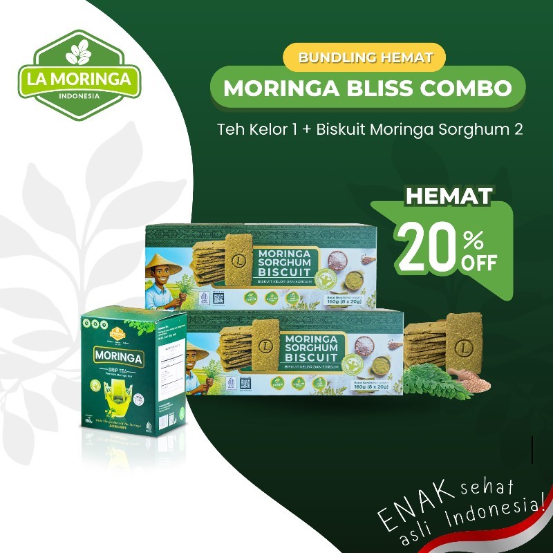 Jual LA MORINGA-Paket Bundling Moringa Bliss Combo | Shopee Indonesia