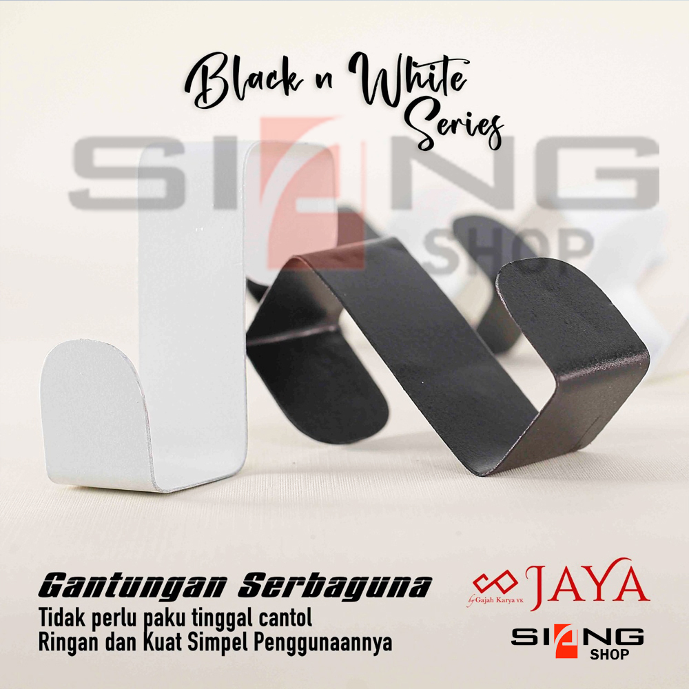 Jual Per 10bj Hook Gantungan Barang Di Pintu / Kait Sekat Tanpa Paku ...