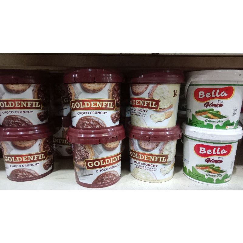 Jual Selai goldenfil choc cruncy dan strawberry berat 1kg | Shopee ...