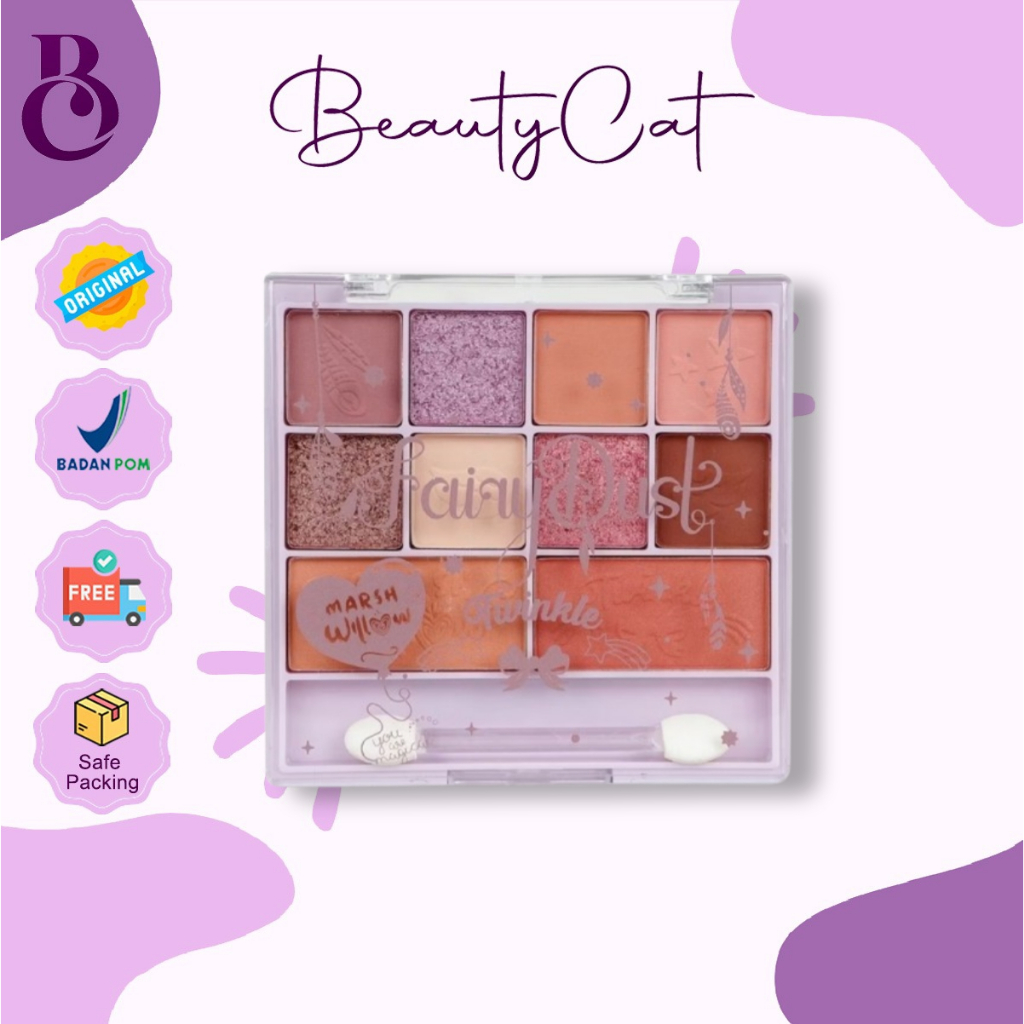 Jual Marshwillow Fairy Dust Face Pallete | Twinkle Series | Shopee ...