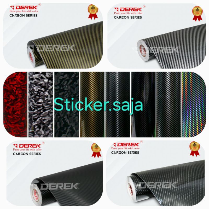 Jual Skotlet Carbon Hitam Sticker Scotlite 2D, 3D dan 6D Lebar 50cm x ...