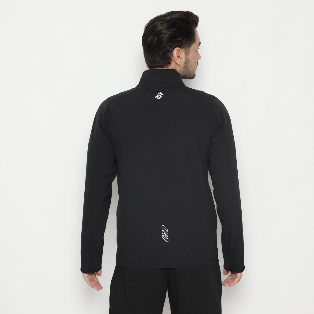 Jual Erspo Windrunner Jacket Black Unisex | Shopee Indonesia