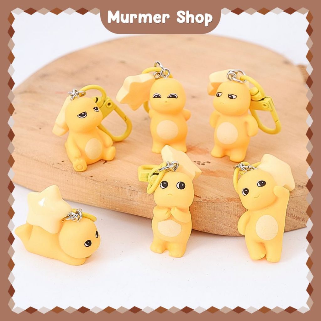 Jual Gantungan Kunci Resin GK-1646 Nailong Dino Kuning Ganci Key Chain ...