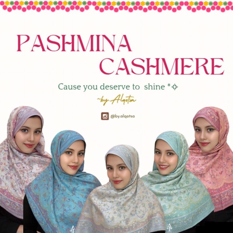 Jual PASHMINA CASHMERE 3 by.alqotsa| READY STOCK | SHAWL | HIJAB | TURKEY SHAWL | IMPOR ORI ...