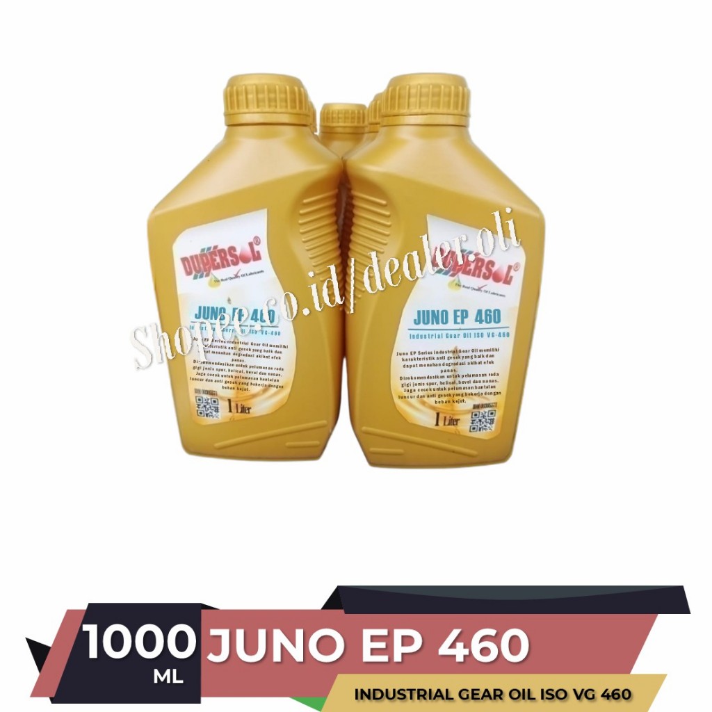 Jual DUPERSOL JUNO EP 460 Oli Gear Industri Tugas Berat ISO VG 460 ...