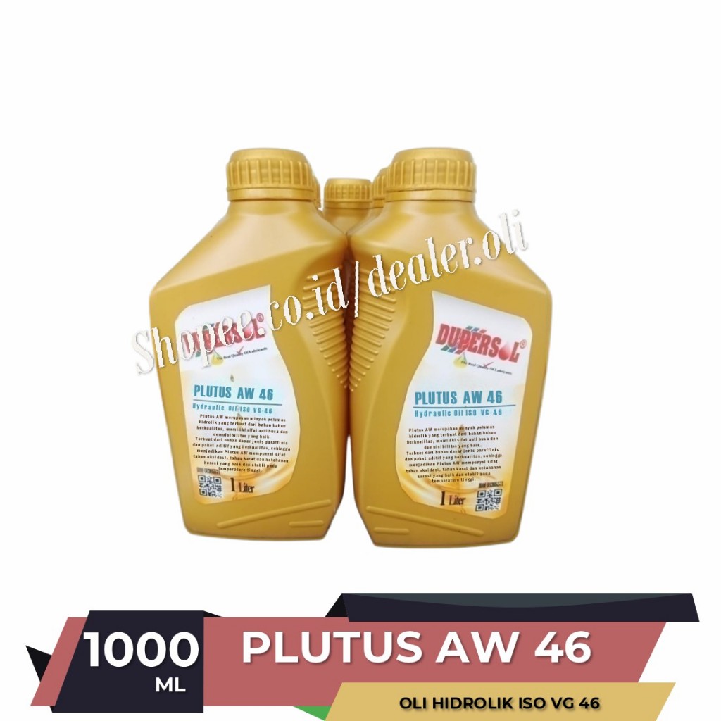 Jual DUPERSOL PLUTUS AW 46 Oli Hidrolik Anti Aus Sistem Hidraulic ...