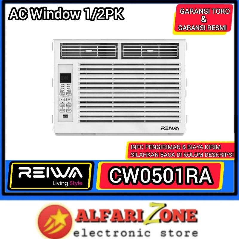 Jual Reiwa CW0501RA AC Window 1/2 PK Ac window reiwa 0,5 PK CW0501 ...