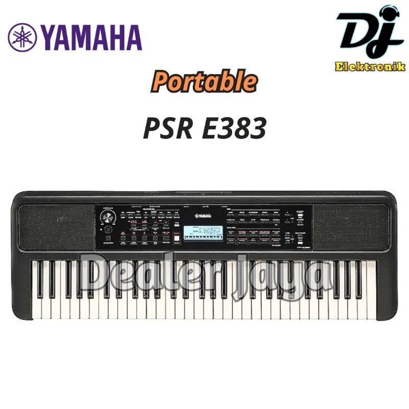 Jual Keyboard Portable Yamaha PSR E383 / PSR E 383 | Shopee Indonesia