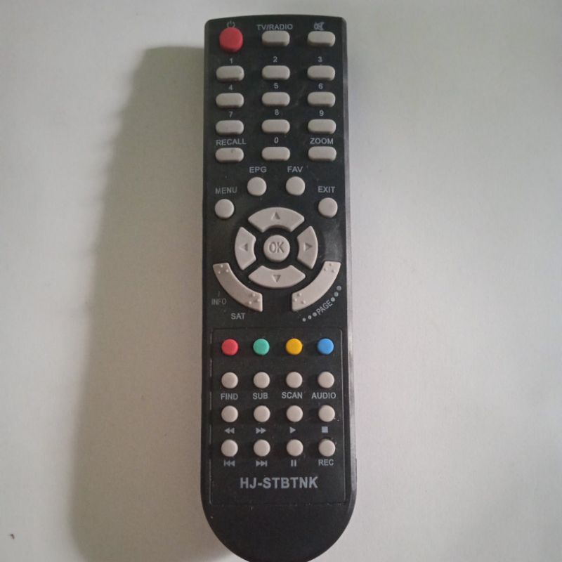 Jual remot remote STB DVB T2 tanaka body plastik | Shopee Indonesia
