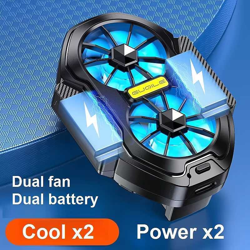 Jual MEMO Smartphone Cooling Fan Kipas Pendingin HP Gaming Dual Fan ...