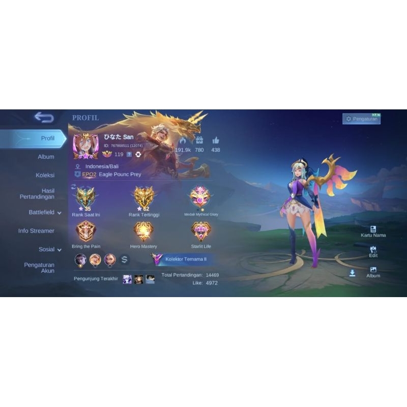 Jual AKUN MLBB LOG MONTTON FREE CEE | Shopee Indonesia