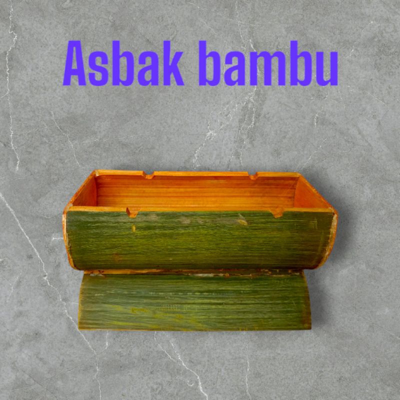 Jual Asbak Bambu Aestetic asbak penghisap asap asabak unik motif 2 ...