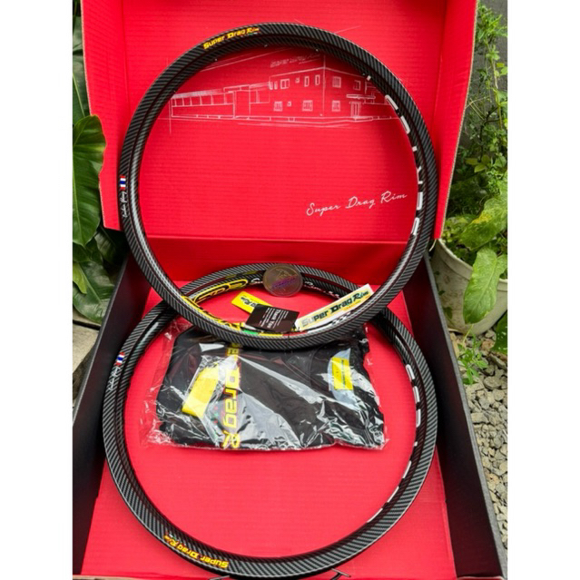 Jual VELG KINGGU CARBON DAN SUPER DRAG CARBON RING 17 TAPAK 120 / 140 ...