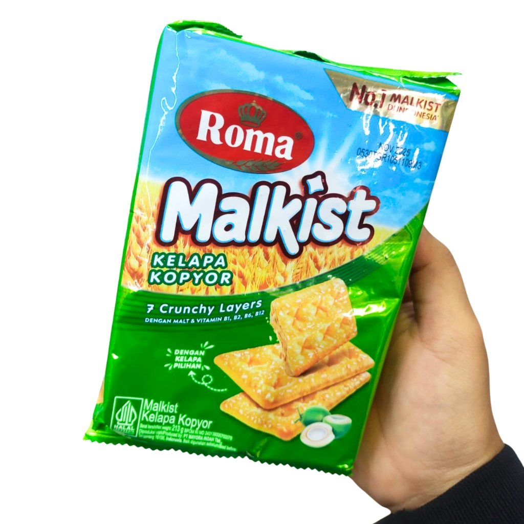 Jual malkist kelapa kopyor 213g MALKIS KELAPA | Shopee Indonesia