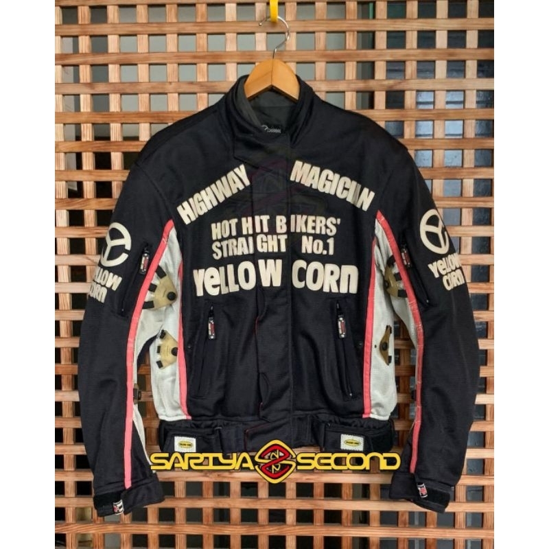 Jual Jacket Yellow Corn Vintage Road & Track Size L Original Product ...